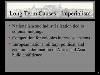 Causes of WWI (2007) | PPT