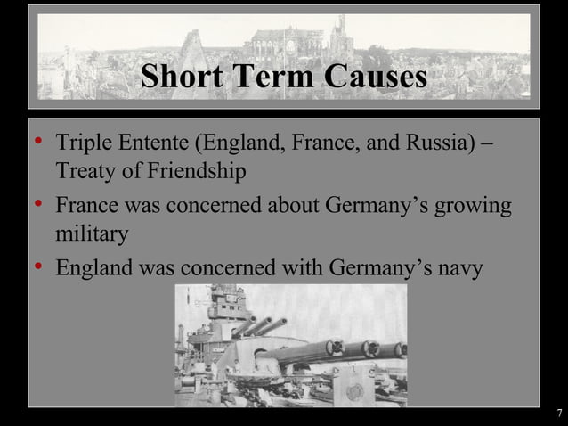 Causes of WWI (2007) | PPT