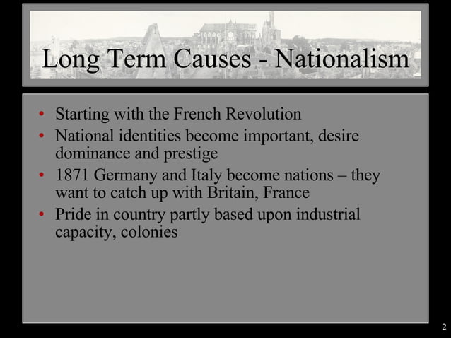 Causes WWI | PPT