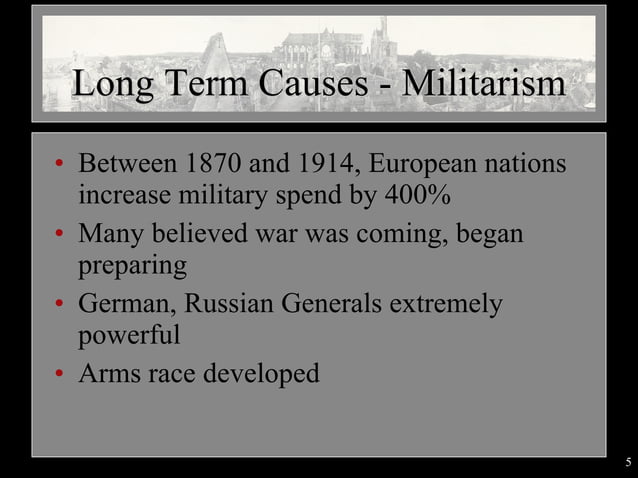 Causes WWI | PPT