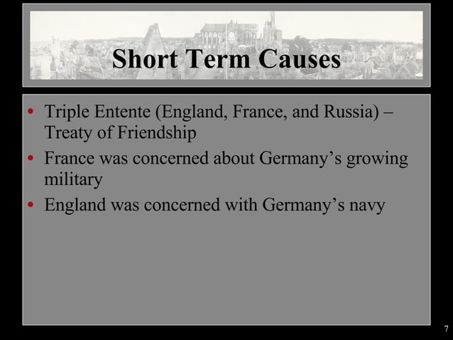 Causes WWI | PPT