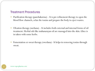 Causes and ayurvedic cures for asthma | PPTX