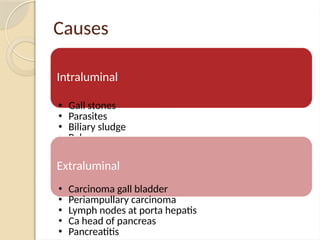 Causes and Clinical Features of Obstructive Jaundice.pptx