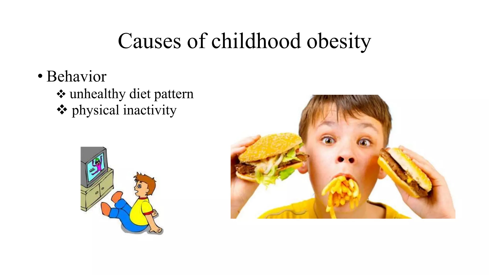 Causes and consequences of childhood obesity power point | PPTX