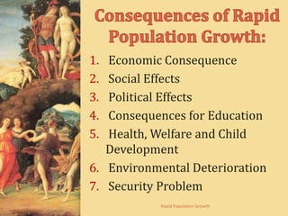 Consequences Of Human Overpopulation