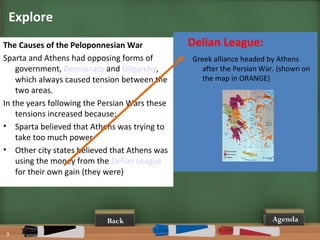 Causes and course of the peloponnesian war | PPT