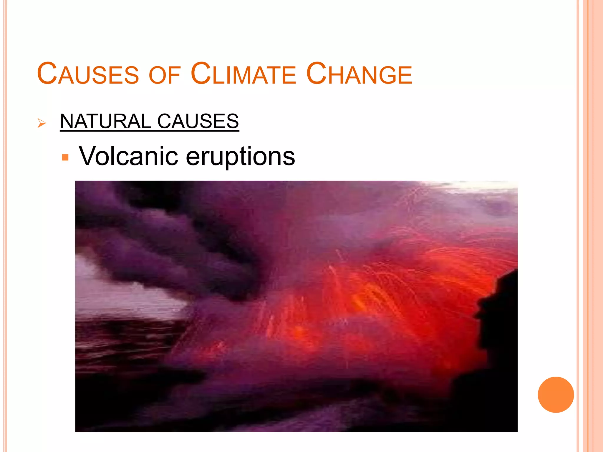 Causes and effects of climate change | PPTX