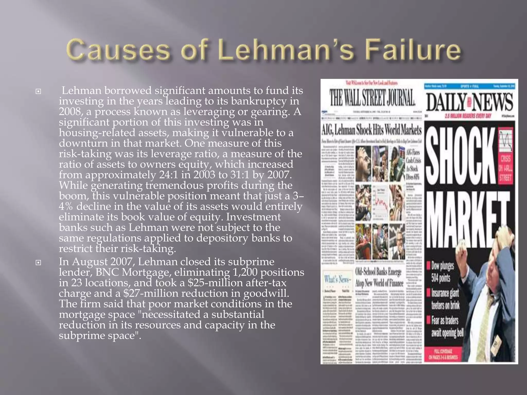 Causes and Effects of Failure | PPT