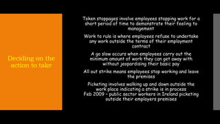 Causes and effects of industrial conflicts | PPTX