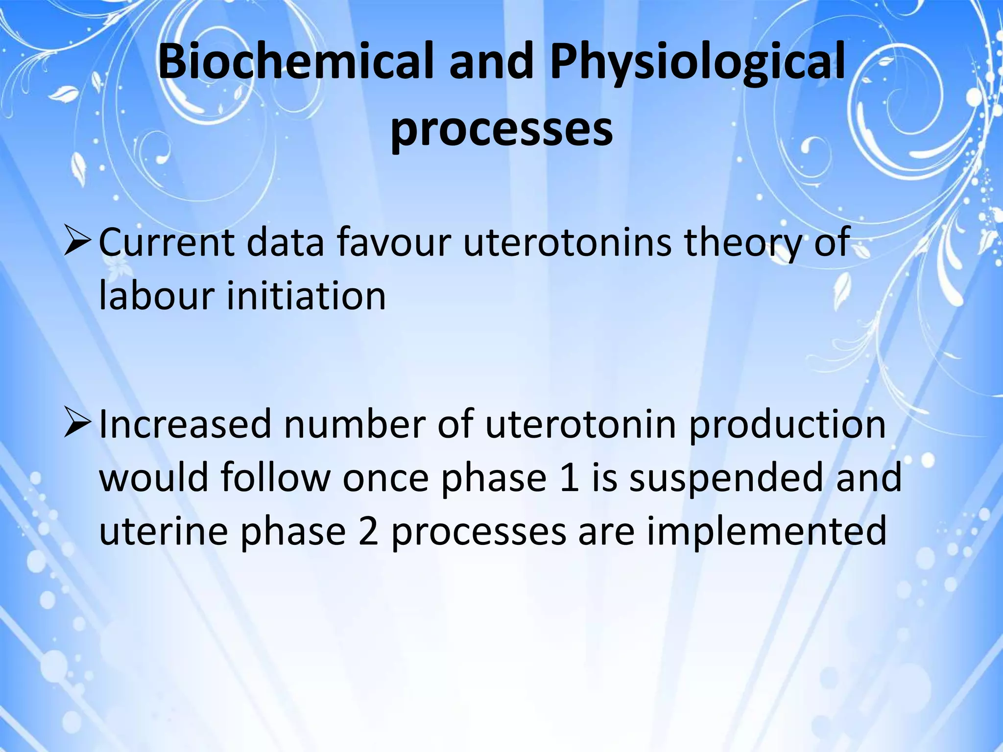 Causes and onset of labour | PPTX | Pregnancy | Reproductive Health