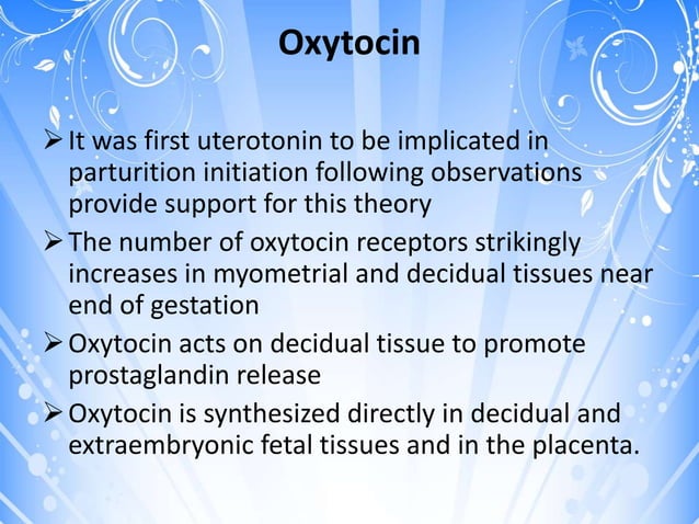 Causes and onset of labour | PPTX | Pregnancy | Reproductive Health