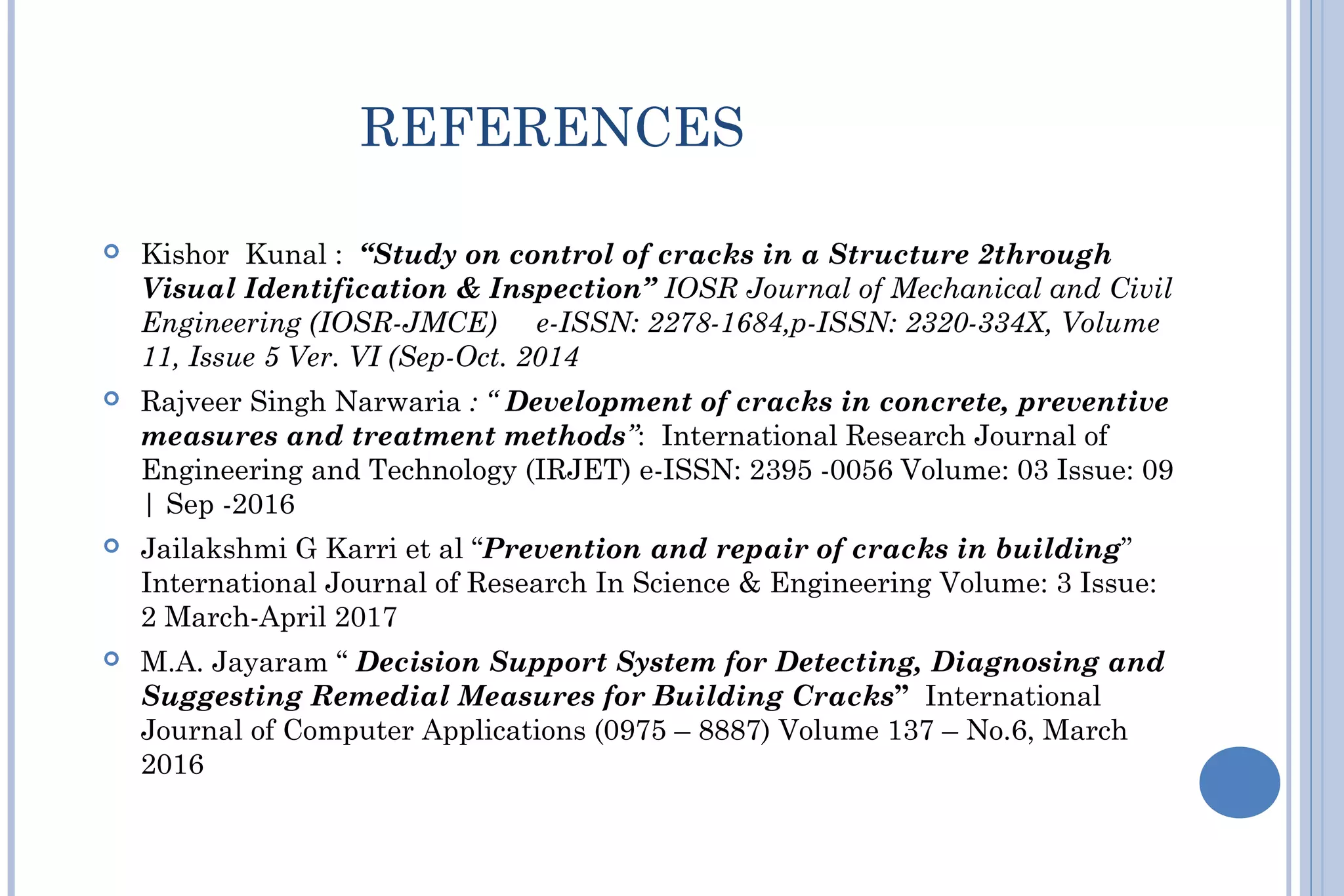 Causes and prevention of cracks in buildings | PPT