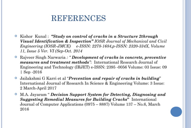 Causes and prevention of cracks in buildings | PPT | Civil Engineering Industry | Industries