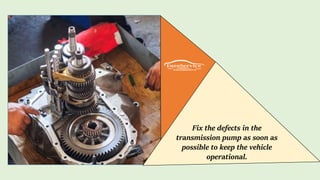 Causes and Signs of Transmission Pump Failure in your Volkswagen | PPT