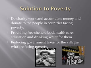 Causes and solutions to poverty | PPT