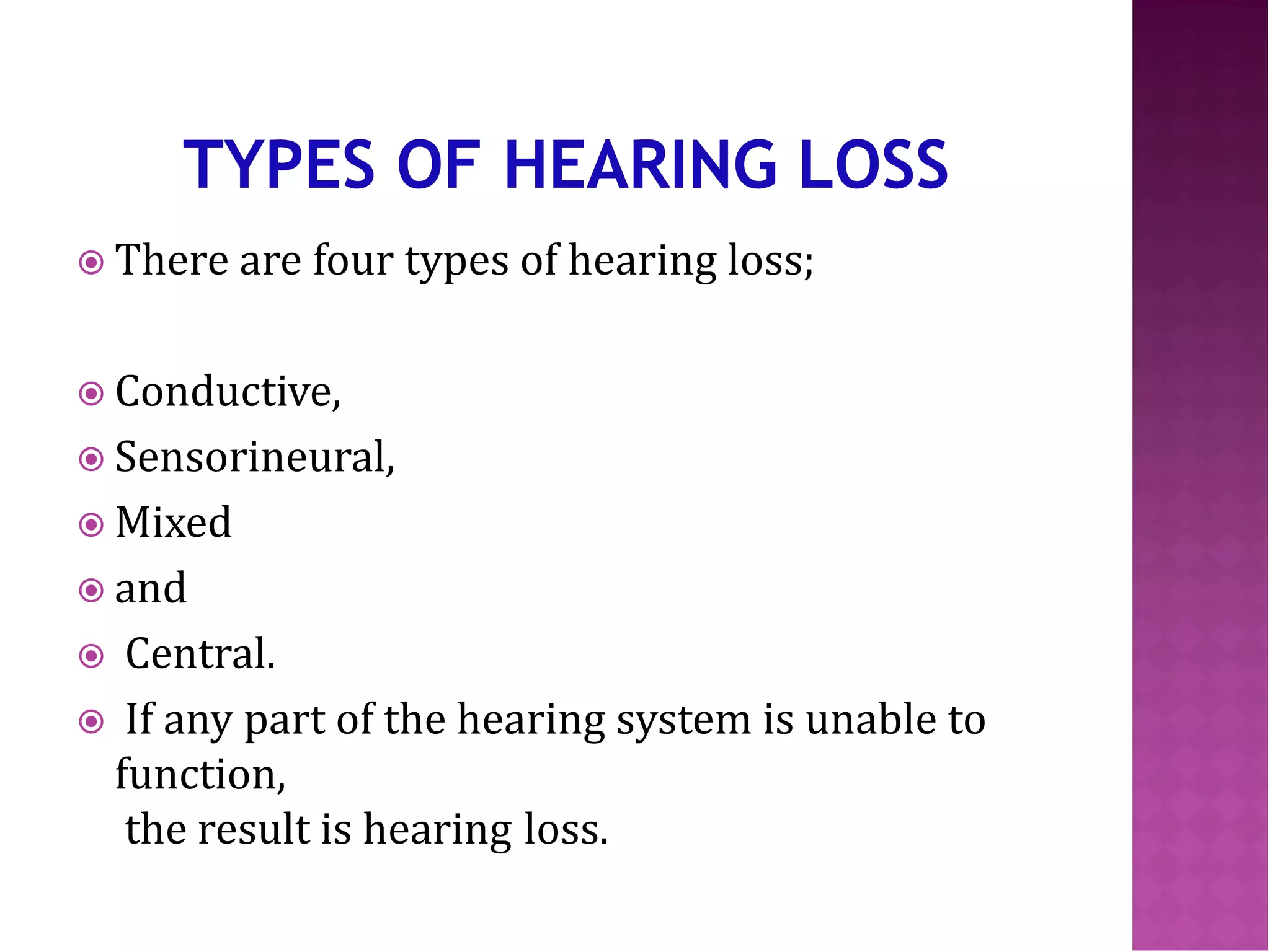 Causes and Treatment of Hearing Loss | PDF