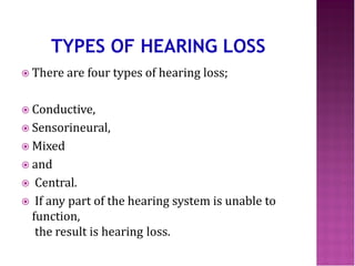 Causes and Treatment of Hearing Loss | PDF
