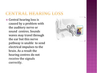 Causes and Treatment of Hearing Loss | PDF