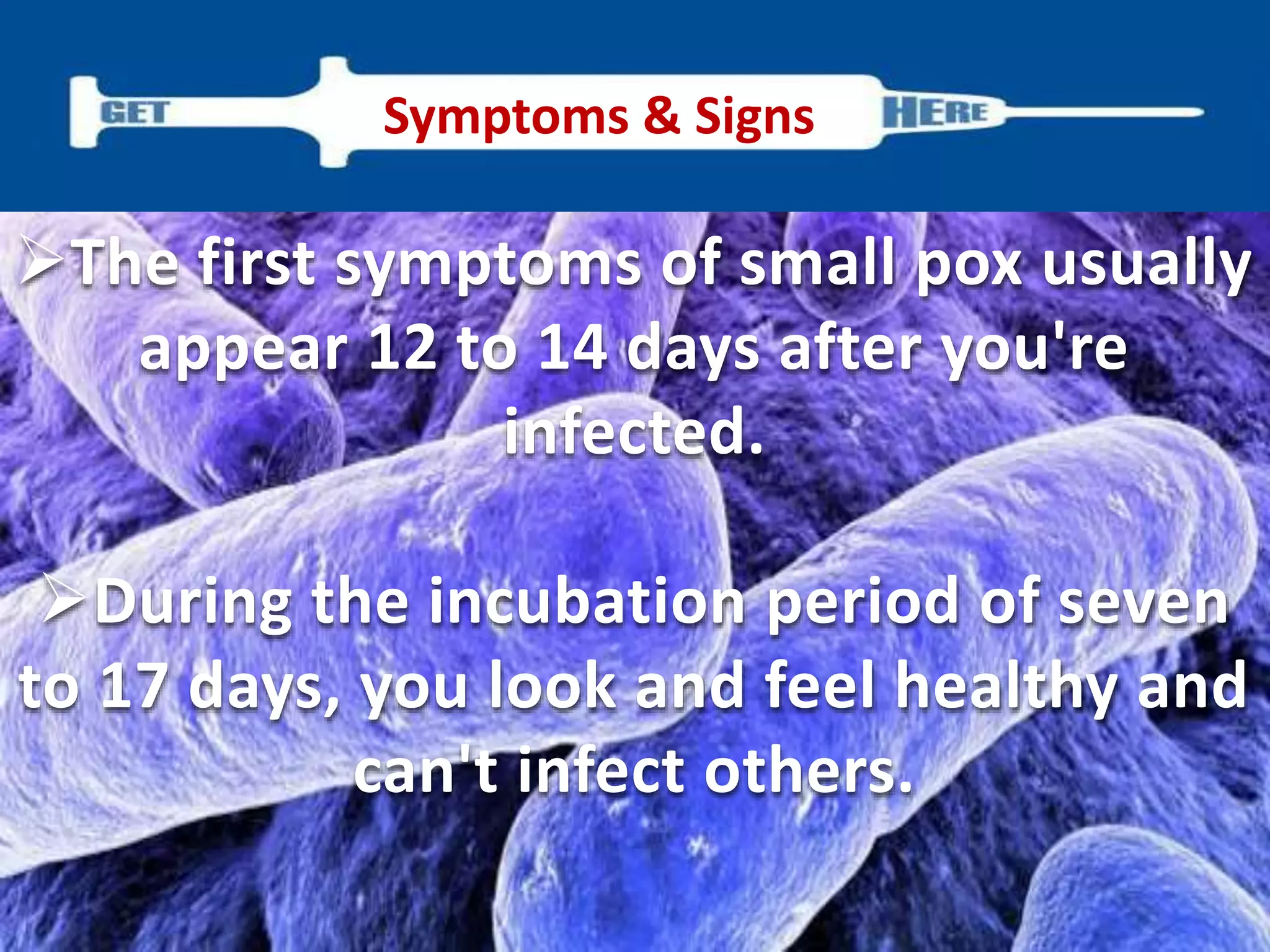 SMALL POX | PPTX | Infectious Diseases | Diseases and Conditions