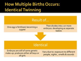 Causes & Complications Of Multiple Births | PPT