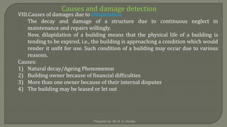 Causes & Damage Detection | PPT