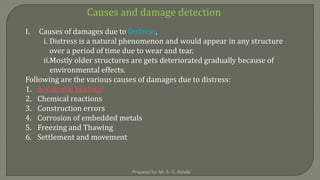 Causes & Damage Detection | PPT