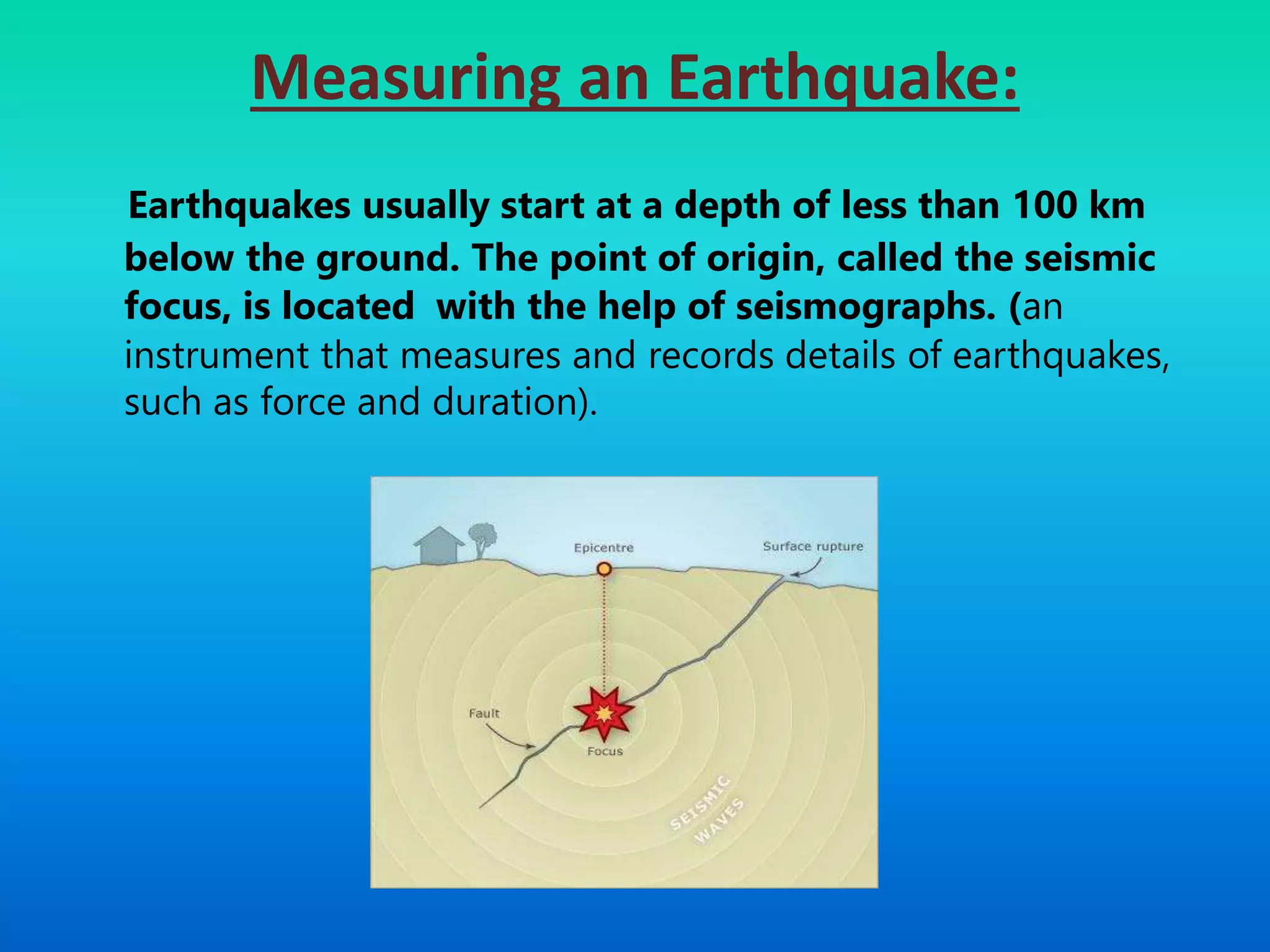 Causes, Effects and Precautions against Earthquake | PPTX