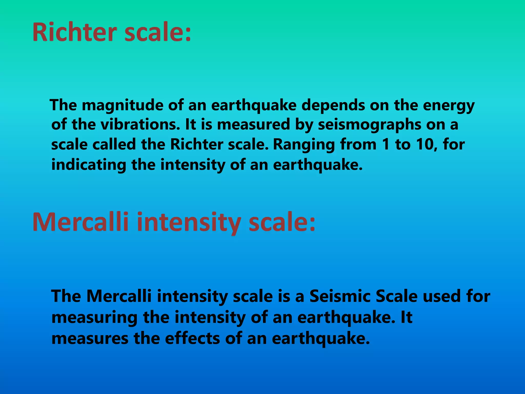 Causes, Effects and Precautions against Earthquake | PPTX