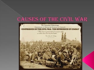 Causes and Events leading to Civil War | PPT