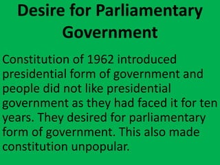 Causes for failure of 1962 Constitution (1).pptx
