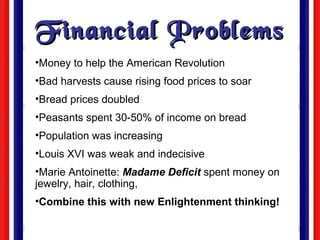 Causes of the French Revolution | PPT