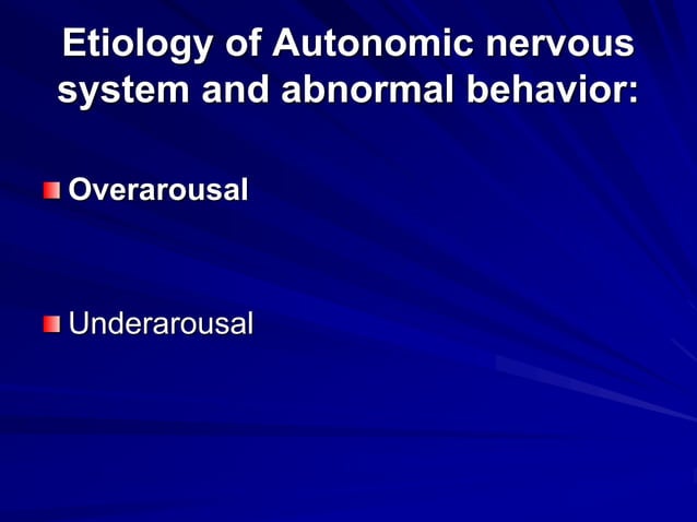 Causes of Abnormal Behavior.pptx | Brain and Nervous System Disorders ...