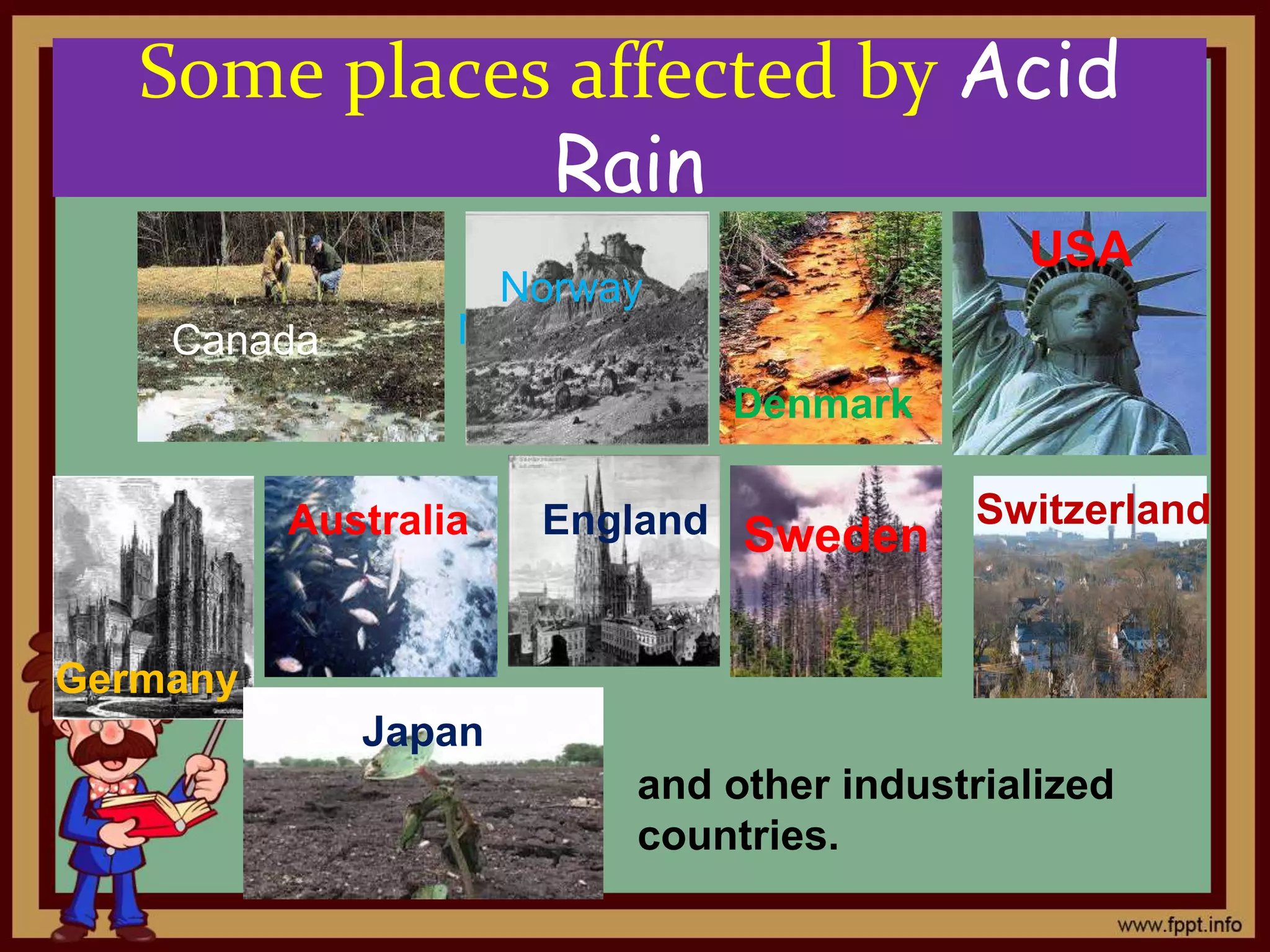 Causes of Acid Rain and Its Effects | PPTX
