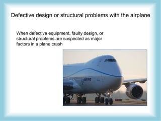 Causes of Airplane Accidents | PPTX