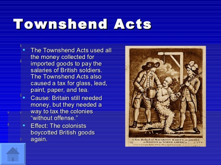 Causes of american revolution