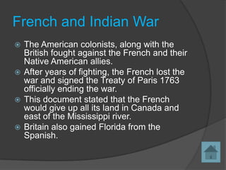 Causes of American Revolution | PPTX