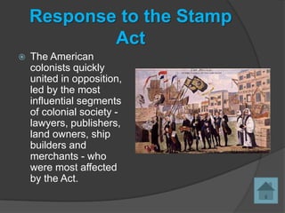 Causes of american revolution | PPT