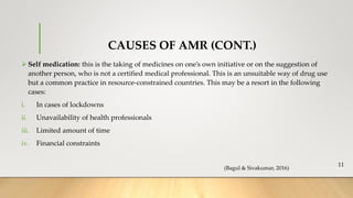 CAUSES OF ANTIBIOTIC RESISTANCE IN SUSCEPTIBILTY TESTING.pptx