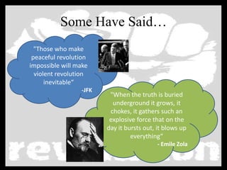 Causes of a revolution | PPT