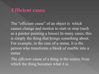 Causes of being | PPTX