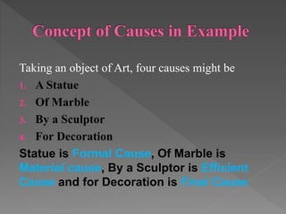 Causes of being | PPTX