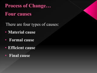 Causes of being | PPTX