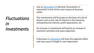 Concept of Business cycle -Causes and consequences | PPTX