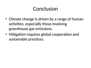 Climate change and Causes of Climate Change Presentation.pptx
