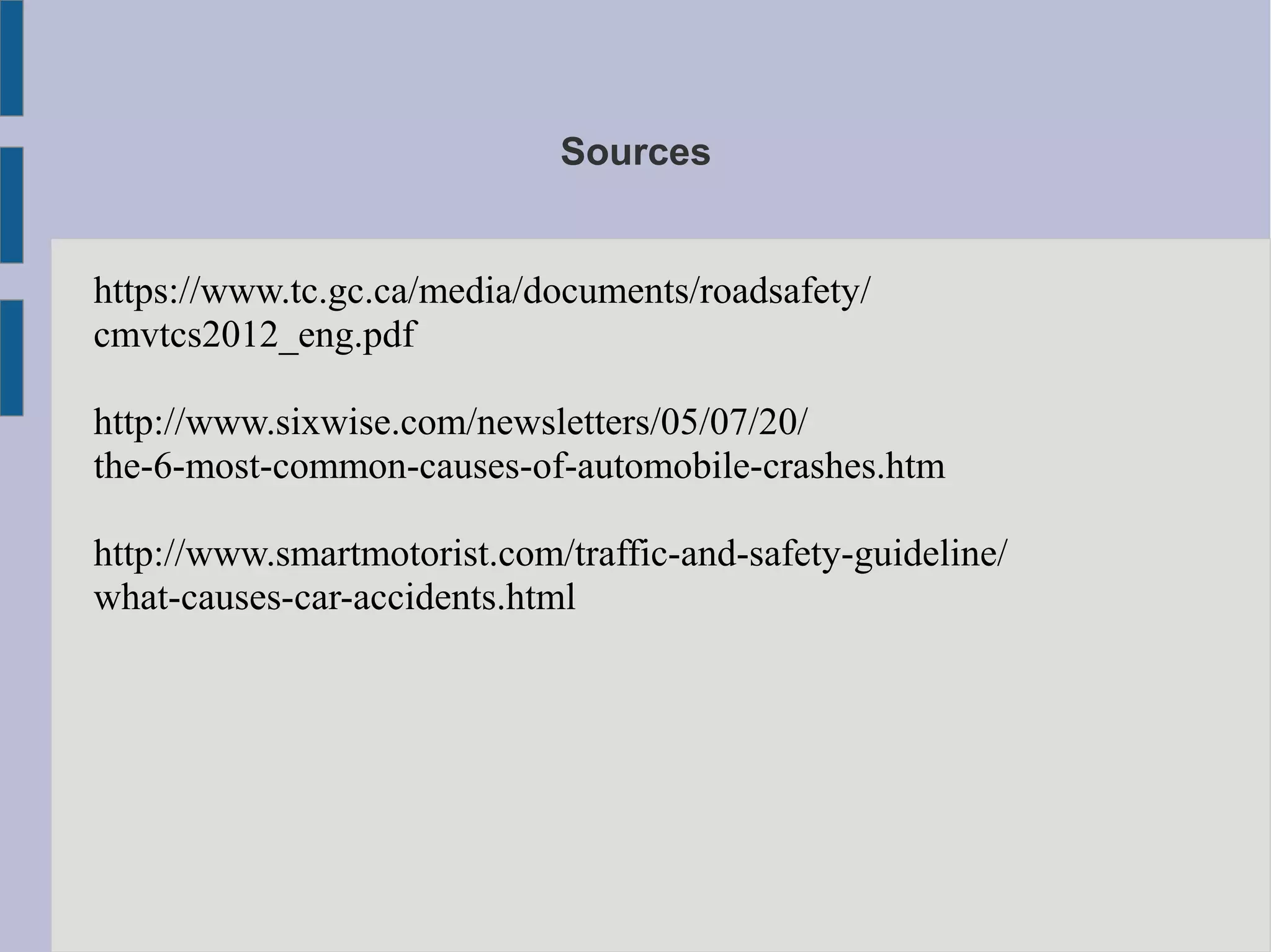 Causes of collision | PPT