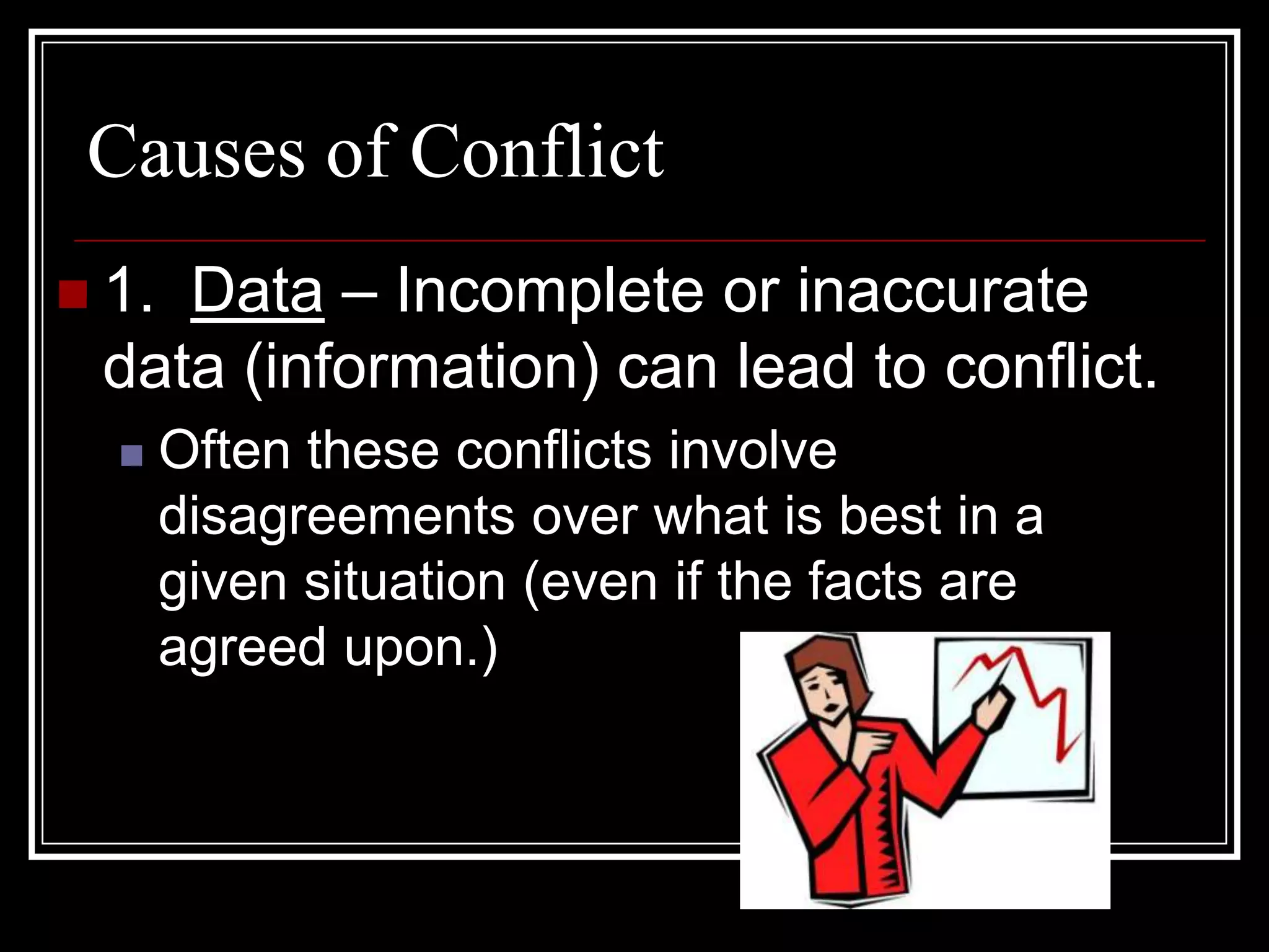 Causes of conflict | PPTX