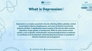 Causes of Depression - Biological, Psychological, and Environmental ...