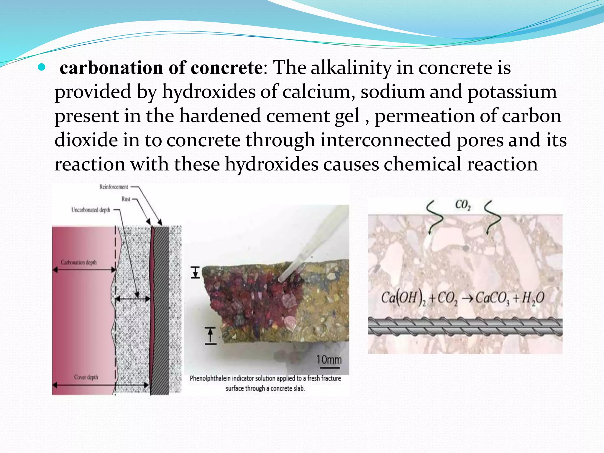 Causes of deterioration of concrete structures | PPTX