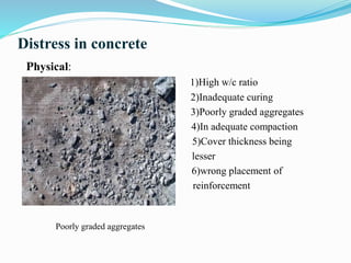 Causes of deterioration of concrete structures | PPTX