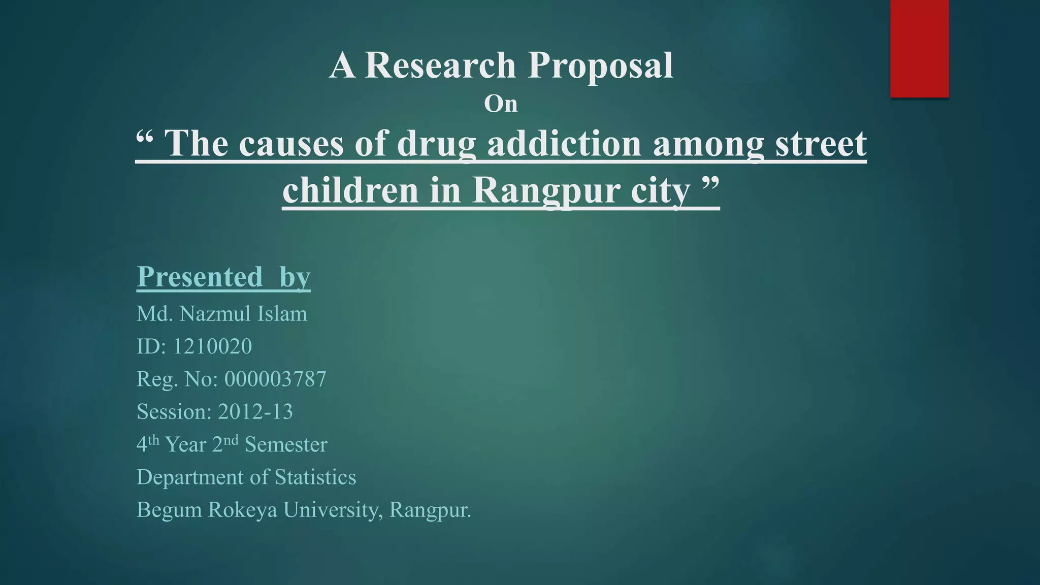 Causes of drug addiction | PPT